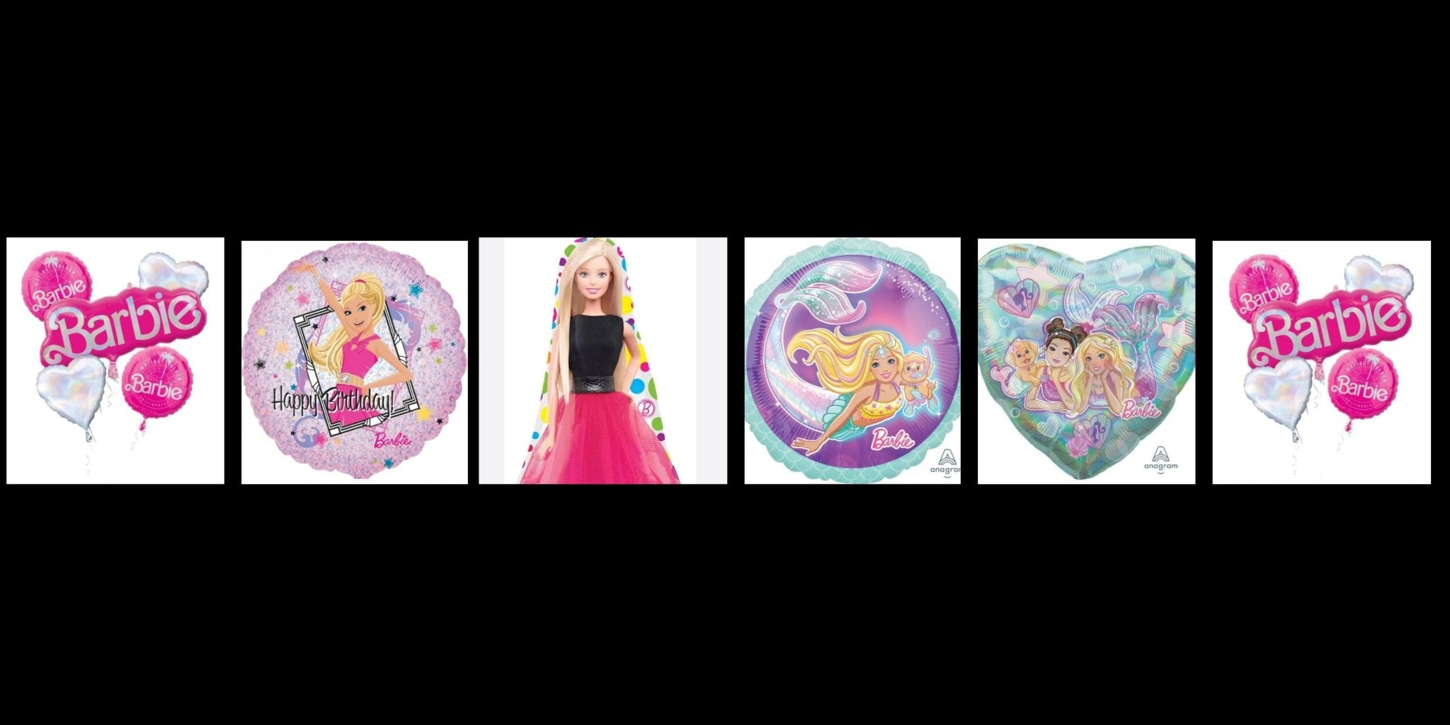 Barbie Balloons – UpUpNAwayBalloons