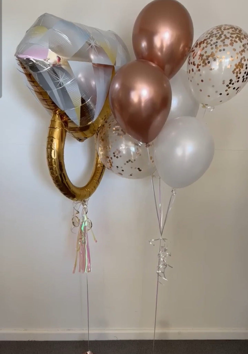 Diamond Ring Balloon – UpUpNAwayBalloons